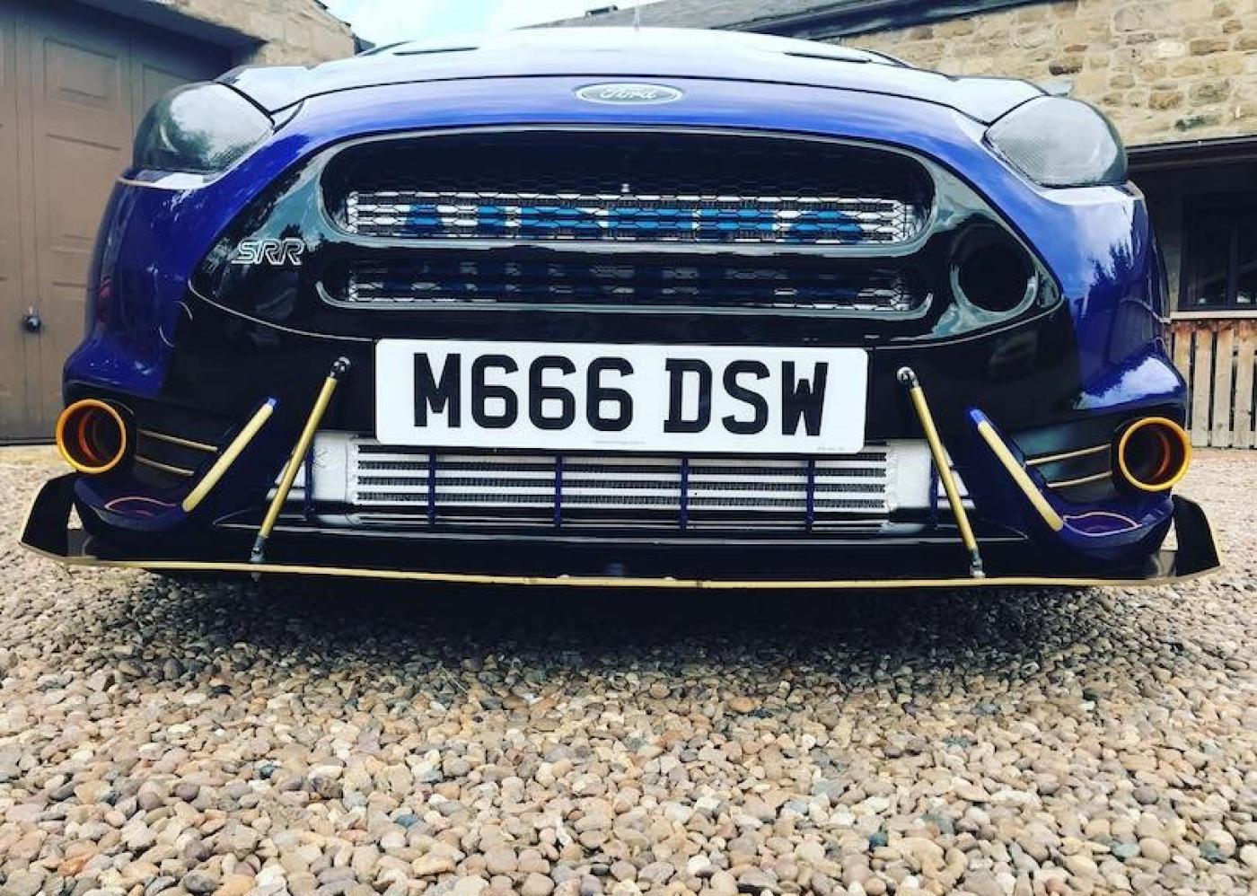 Ford Fiesta Mk7.5 ST Delta S-RR Performance Grille