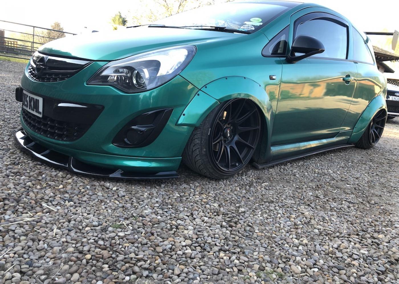 Vauxhall Corsa D Delta S-R Front Splitter